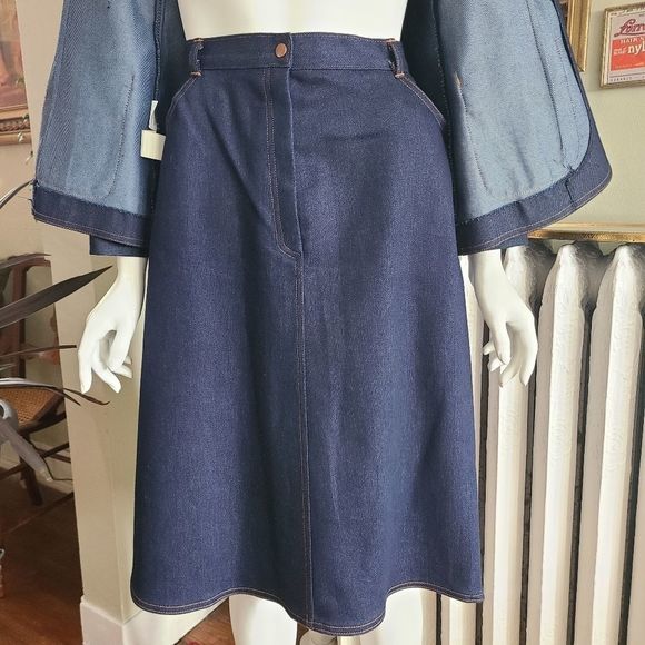 Koret | Skirts | Nwotvintage Koret Denim Skirt Set | Poshmark